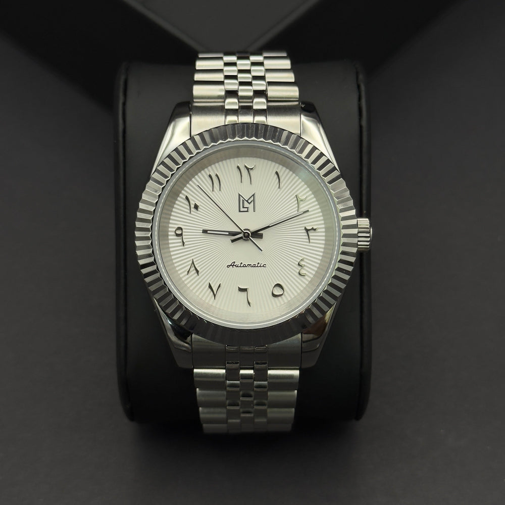 Arabic Dial Mod Light White Watch - Luxury Mods