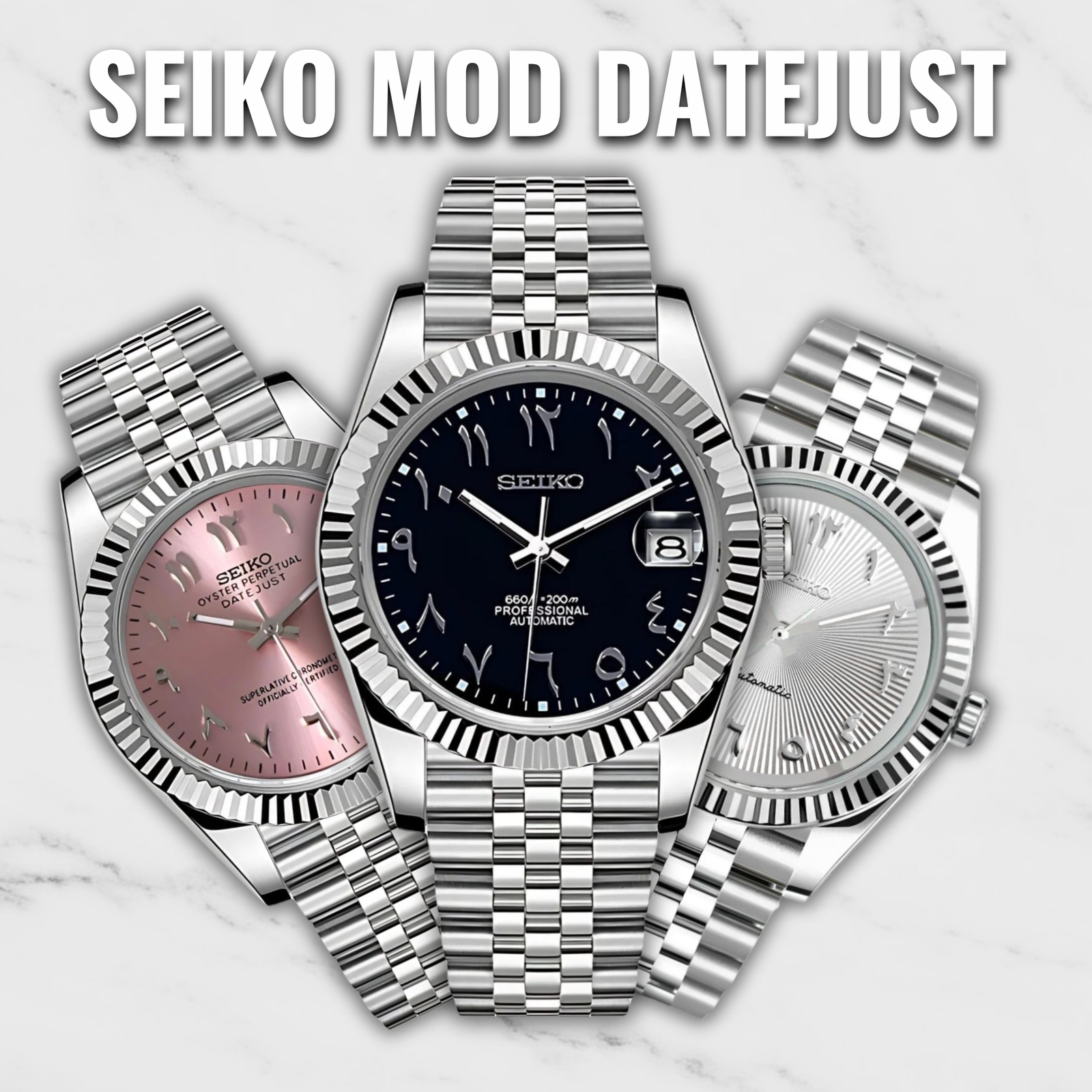 Luxury Mods : votre boutique de Seiko Mods